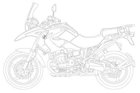 BMW Adventure R1200GS model 2007 - Etsy New Zealand