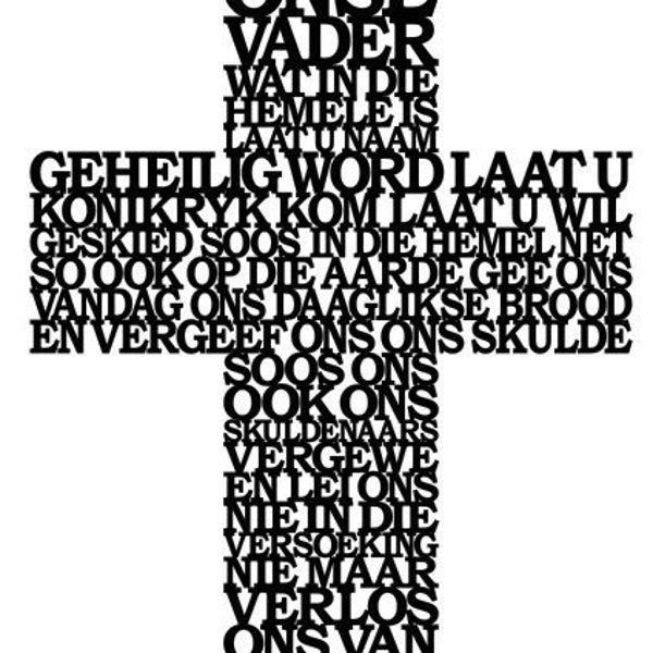 Our Father Cross Svg - Etsy