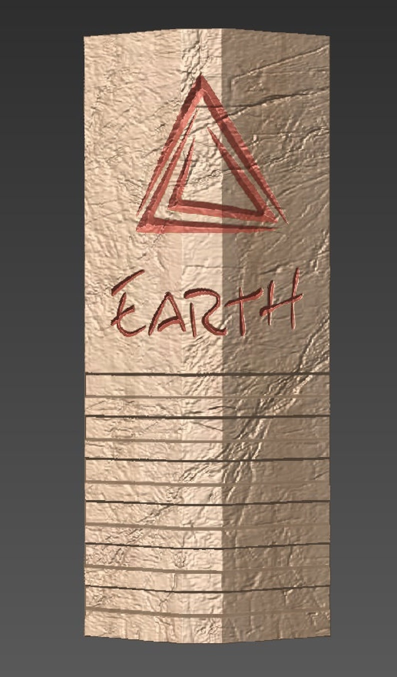The 5th Element on Stone - CNC File for Carving, 3D STL, 5th Element - Etsy