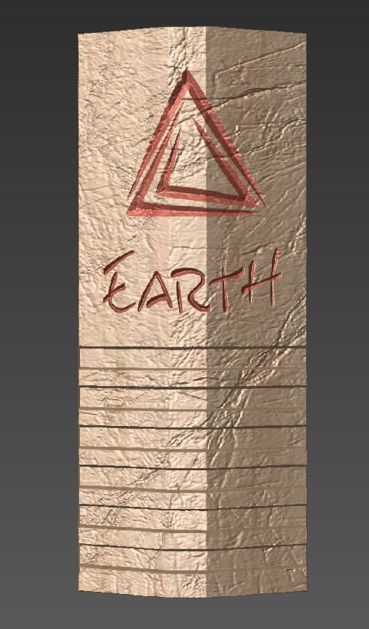 The 5th Element on Stone - CNC File for Carving, 3D STL, 5th Element - Etsy