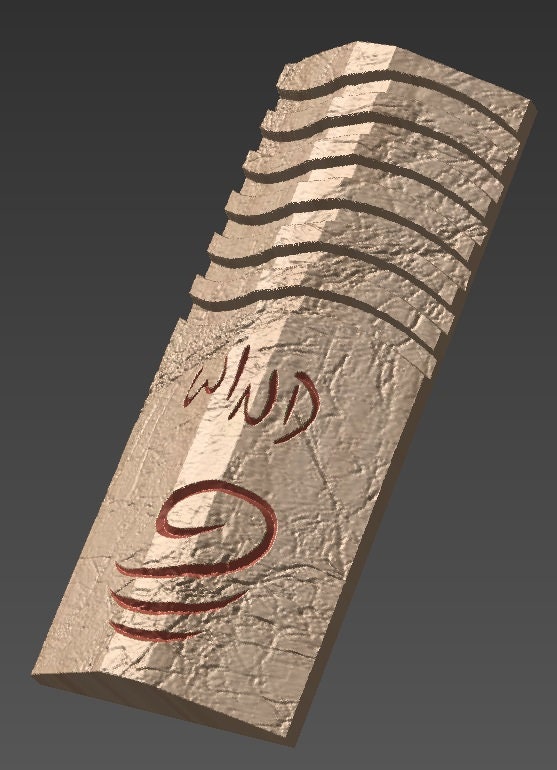 The 5th Element on Stone - CNC File for Carving, 3D STL, 5th Element - Etsy