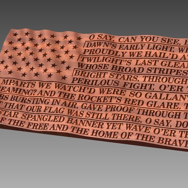 3d Printed Flags - Etsy