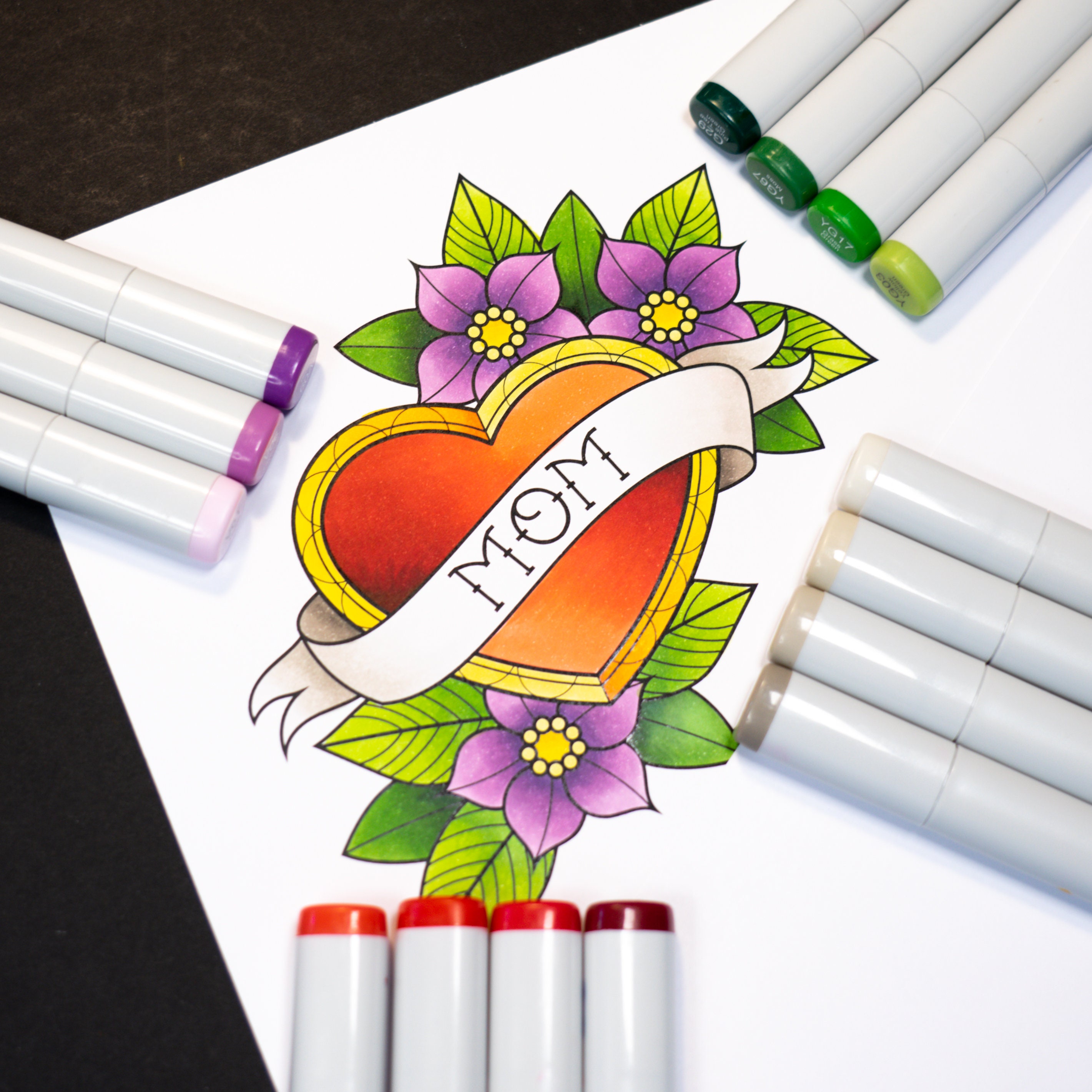 Sailor Jerry Mom Tattoo