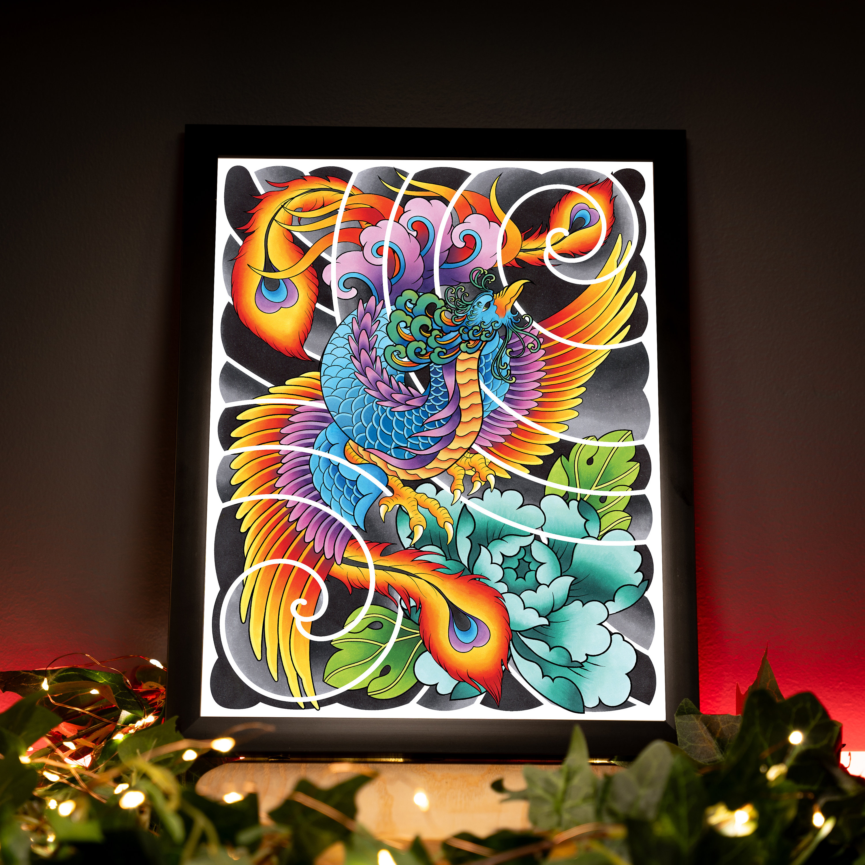 Japanese Phoenix Design