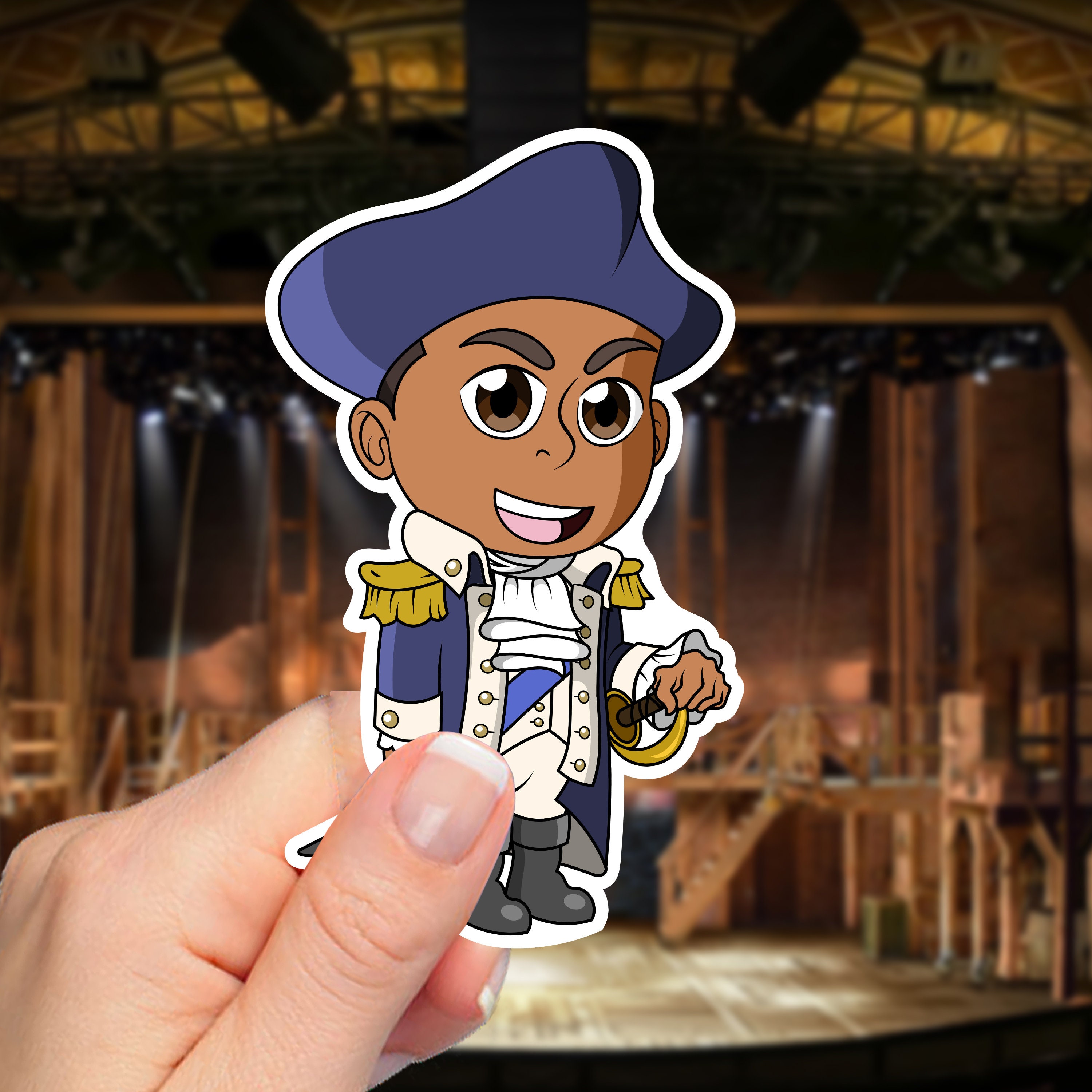 George Washington Chibi