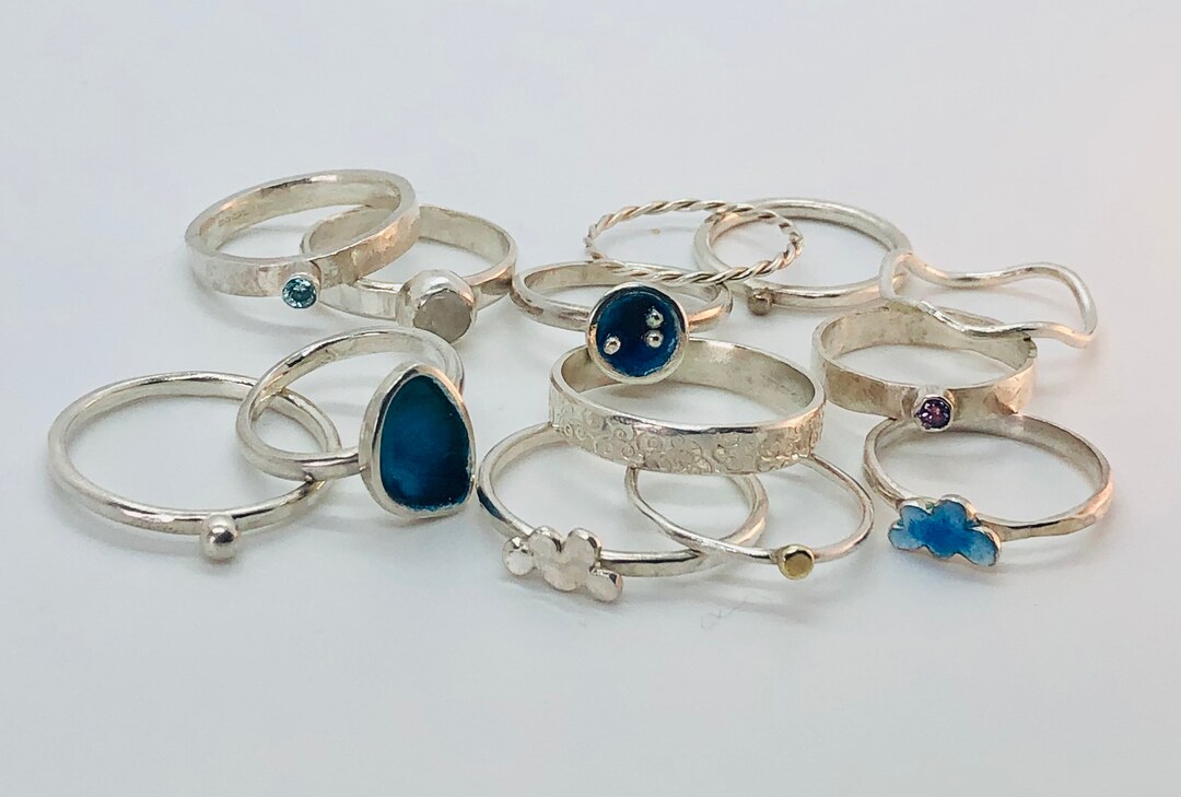 Make Your Own Stack Ring. Build Your Own Stack Ring, Customised Stack Ring, Multi Ring, Stack ...