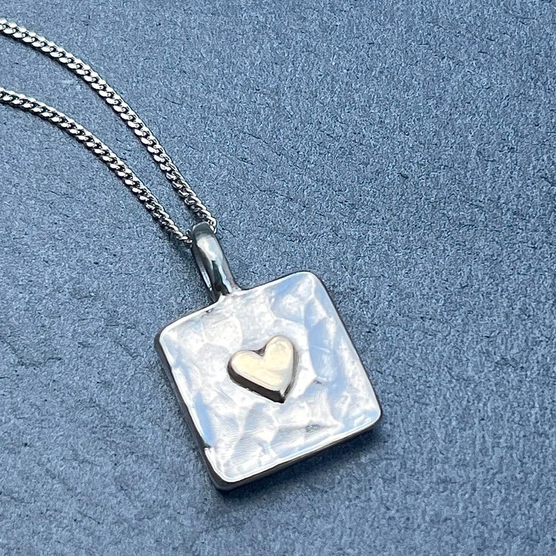Square Pendant - Etsy