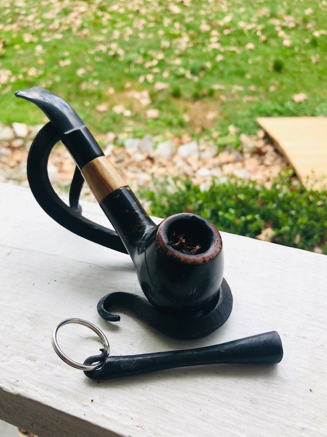 Handmade Pipe Tamper Keychain, Made by Blacksmith - Etsy