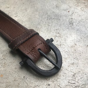 Handmade Iron Belt Buckle - Etsy