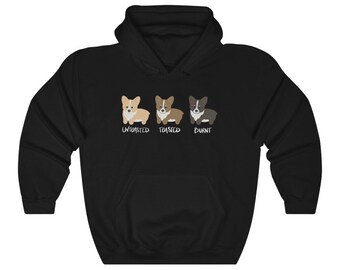 Funny Corgi Untoasted Toasted Burnt Tshirt | Etsy