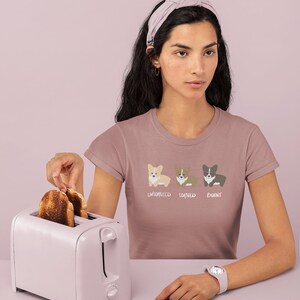 Funny Corgi Untoasted Toasted Burnt Tshirt | Etsy