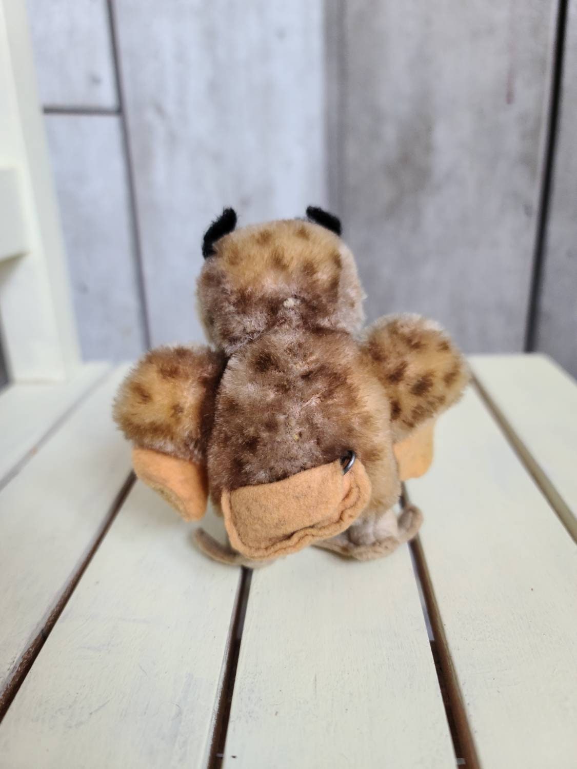 Original STEIFF Owl Wittie; Uhu Wittie / 10cm / 4 Inch /1960er Jahre ...