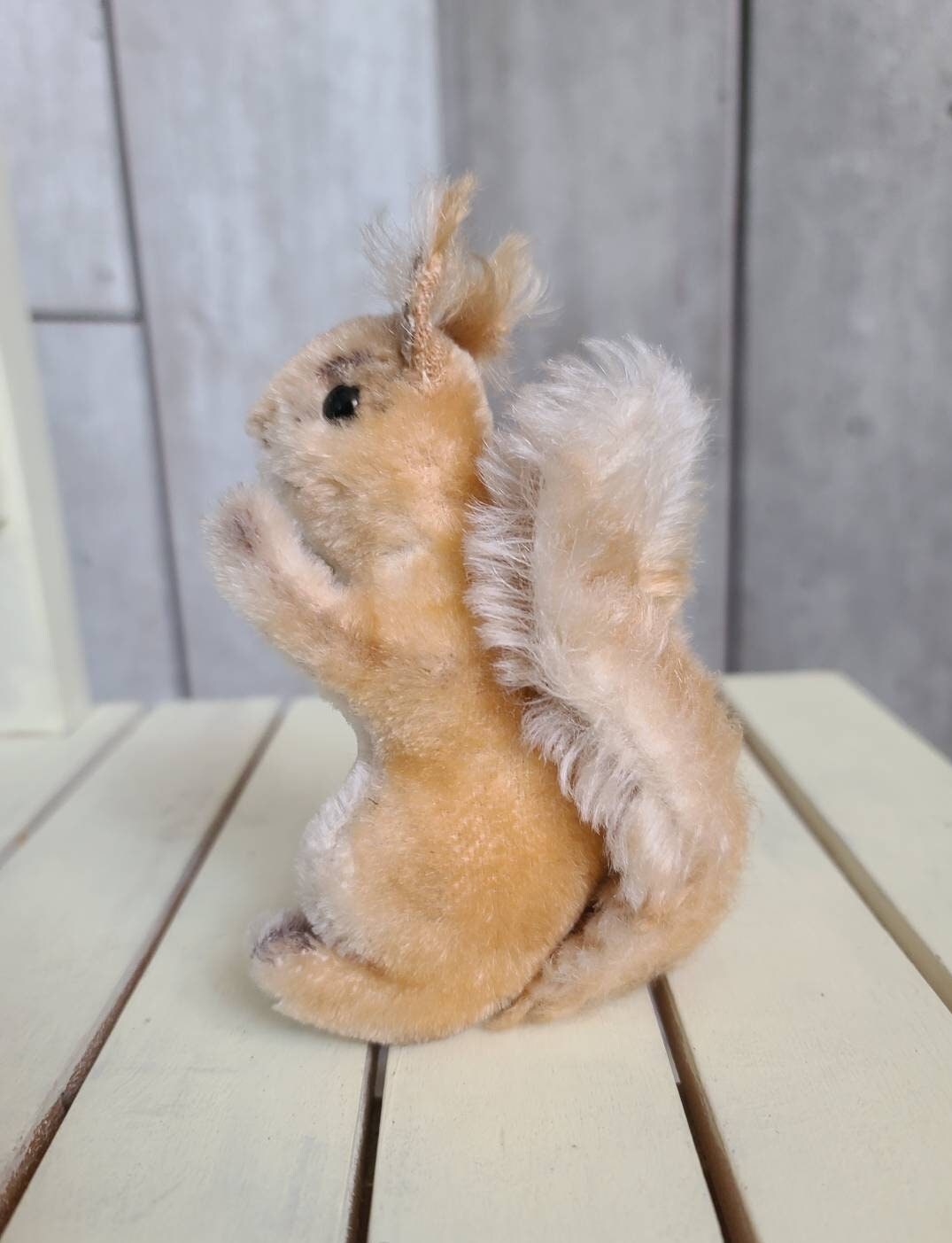 Original STEIFF Squirrel Possy / Eichhoernchen Possy / 11 Cm / 4,35 ...