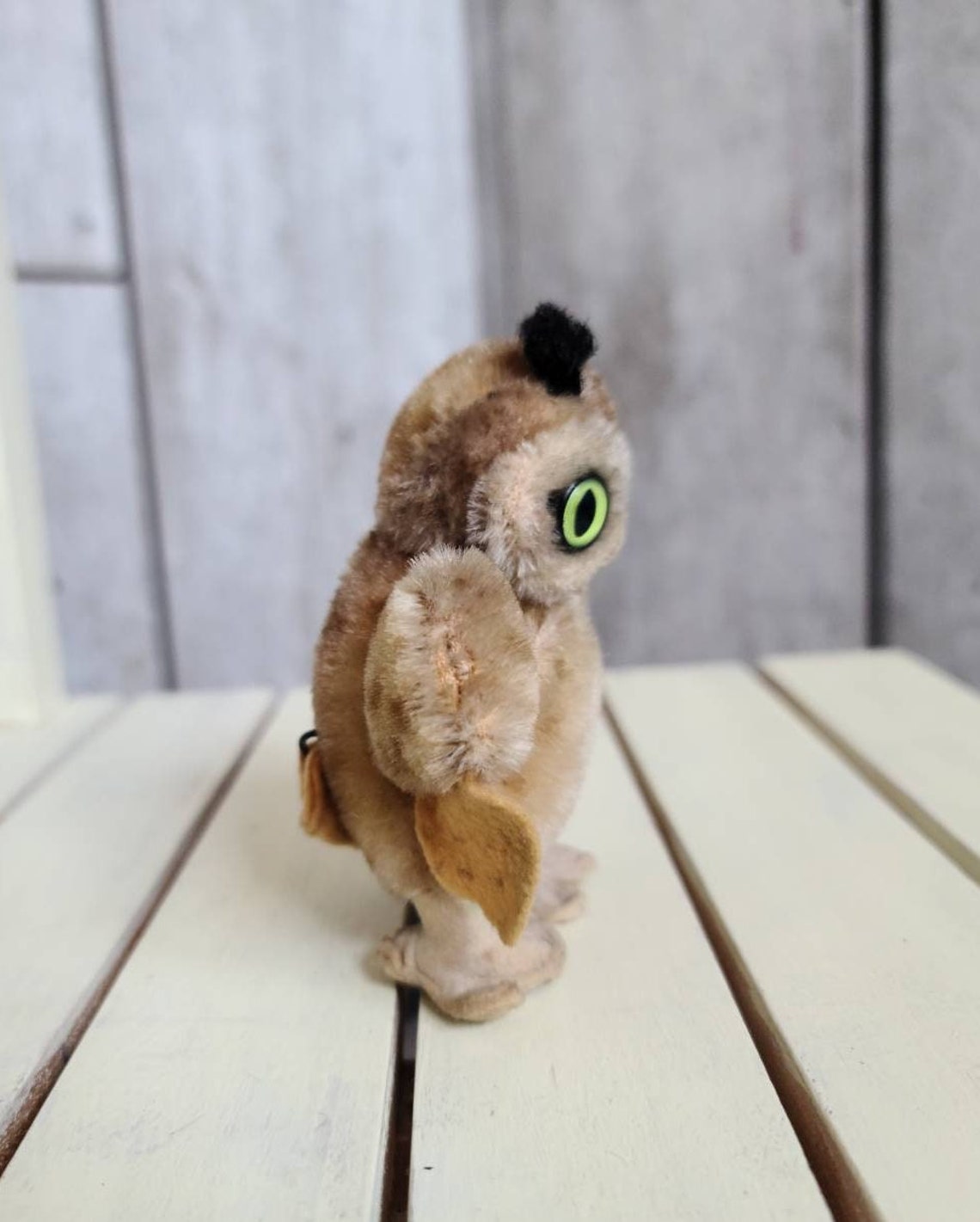 Original STEIFF Owl Wittie Uhu Wittie / 10cm / 4 Inch /1960er Jahre ...