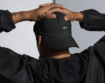 Ope Cap (unisex) Wisconsin Ope Hat, Midwest Baseball Cap, Midwesterner ...