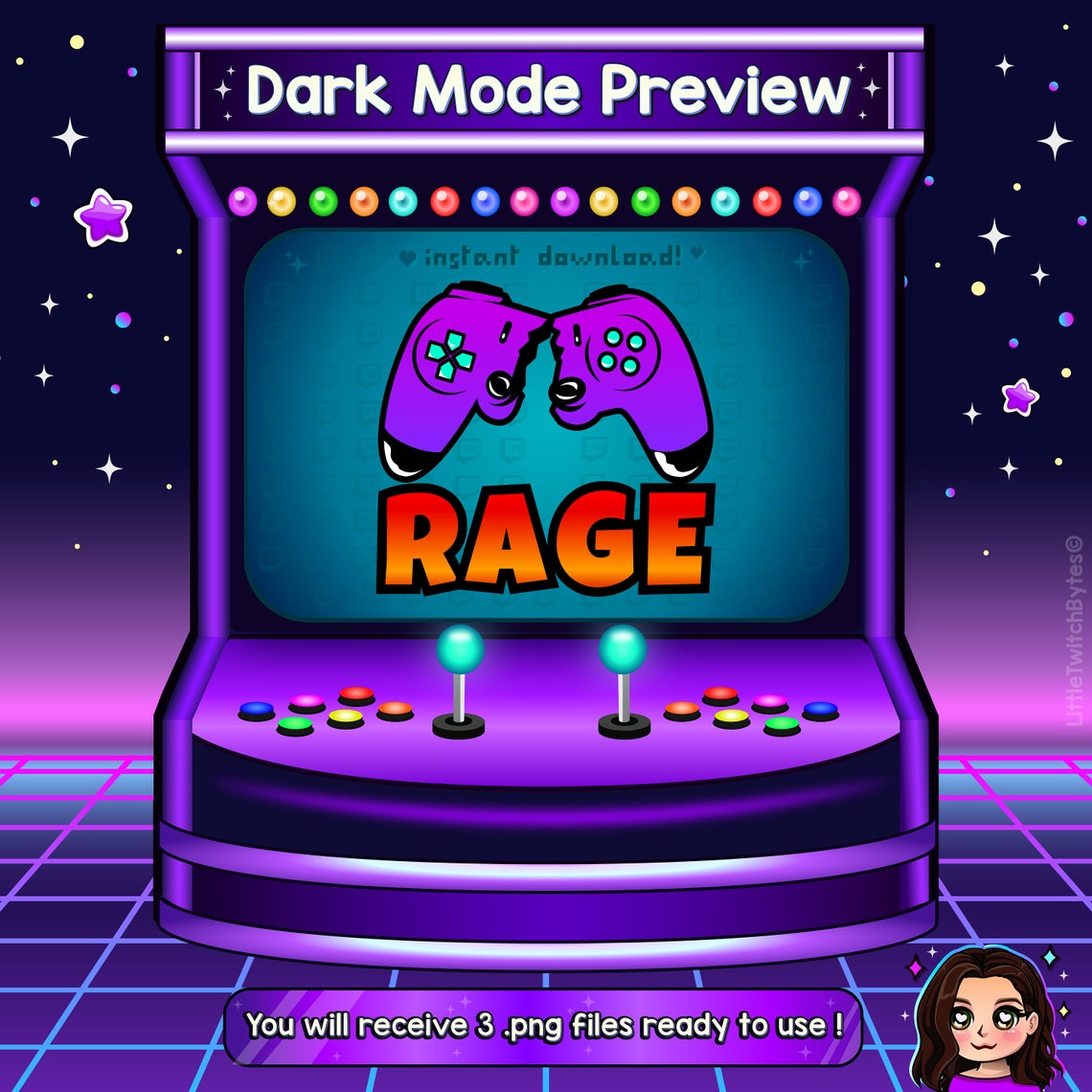 Twitch Emote Gamer Rage Controller - Etsy UK