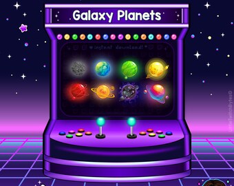 Galaxy Emotes | Etsy