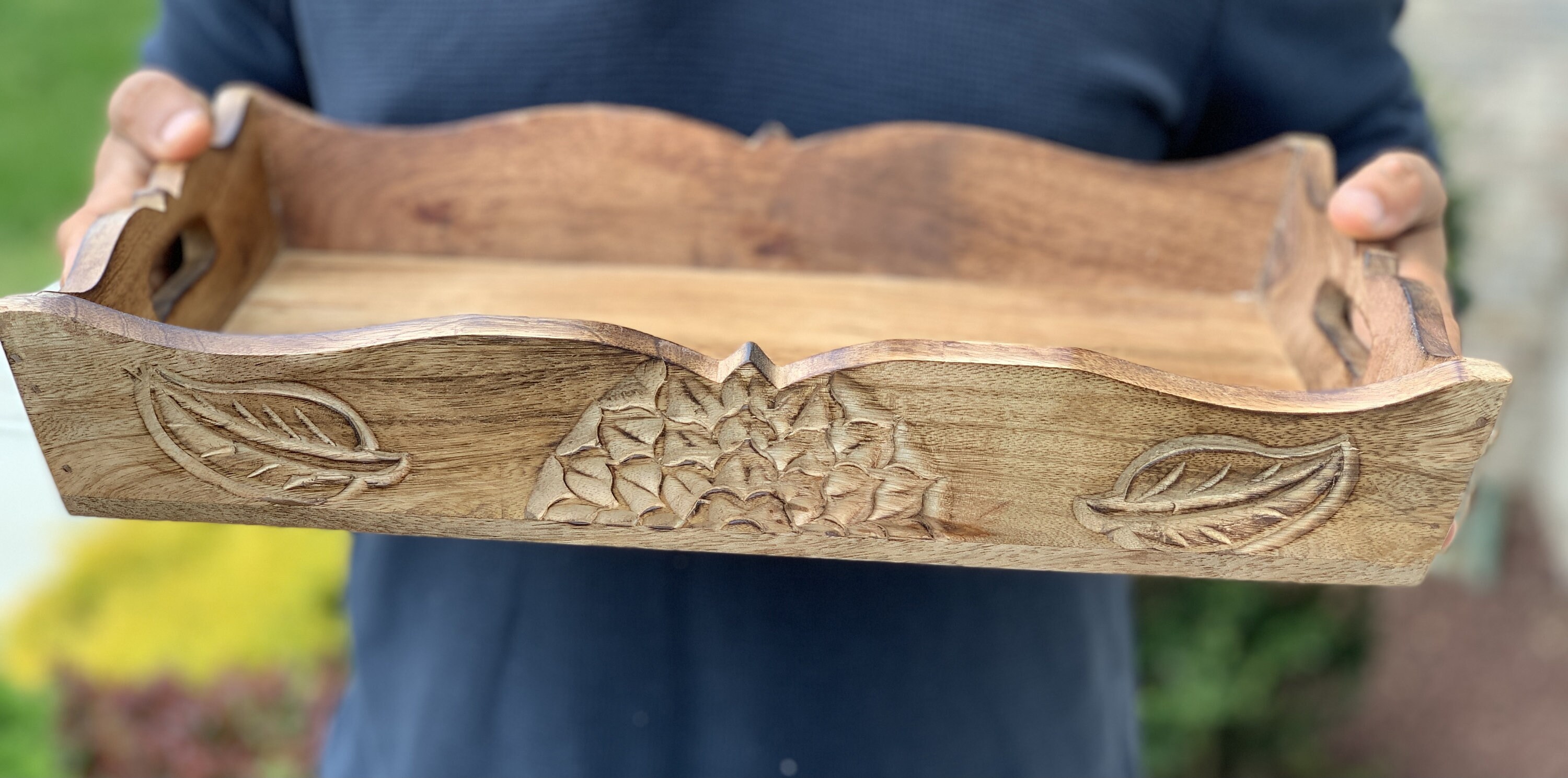 Set of 2 Trays Rustic Farmhouse Trays Decorative Trays - Etsy