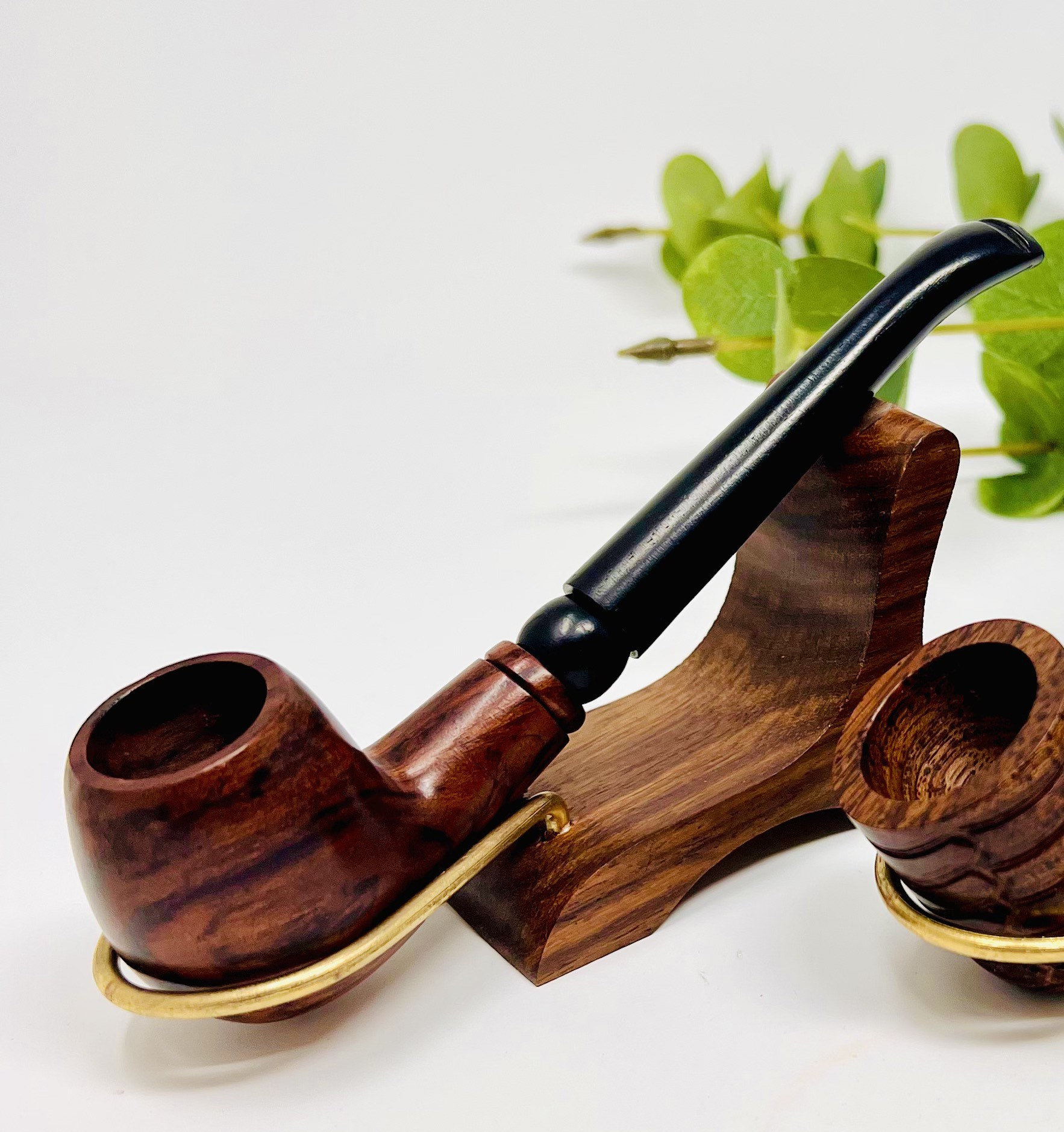 Hand Crafted Sherlock Holmes Tobacco Pipe: 6-inch Billiard Style - Etsy