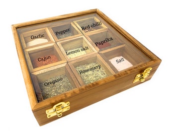 Antique Spice Box | Etsy