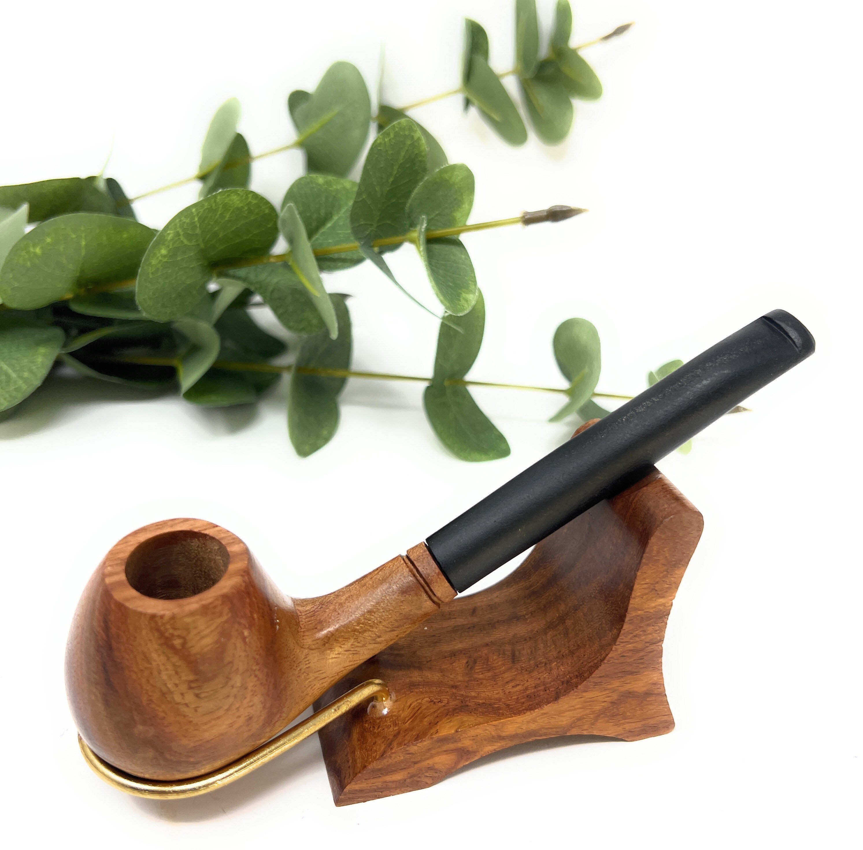 Hand Crafted Sherlock Holmes Tobacco Pipe: 6-inch Billiard Style - Etsy
