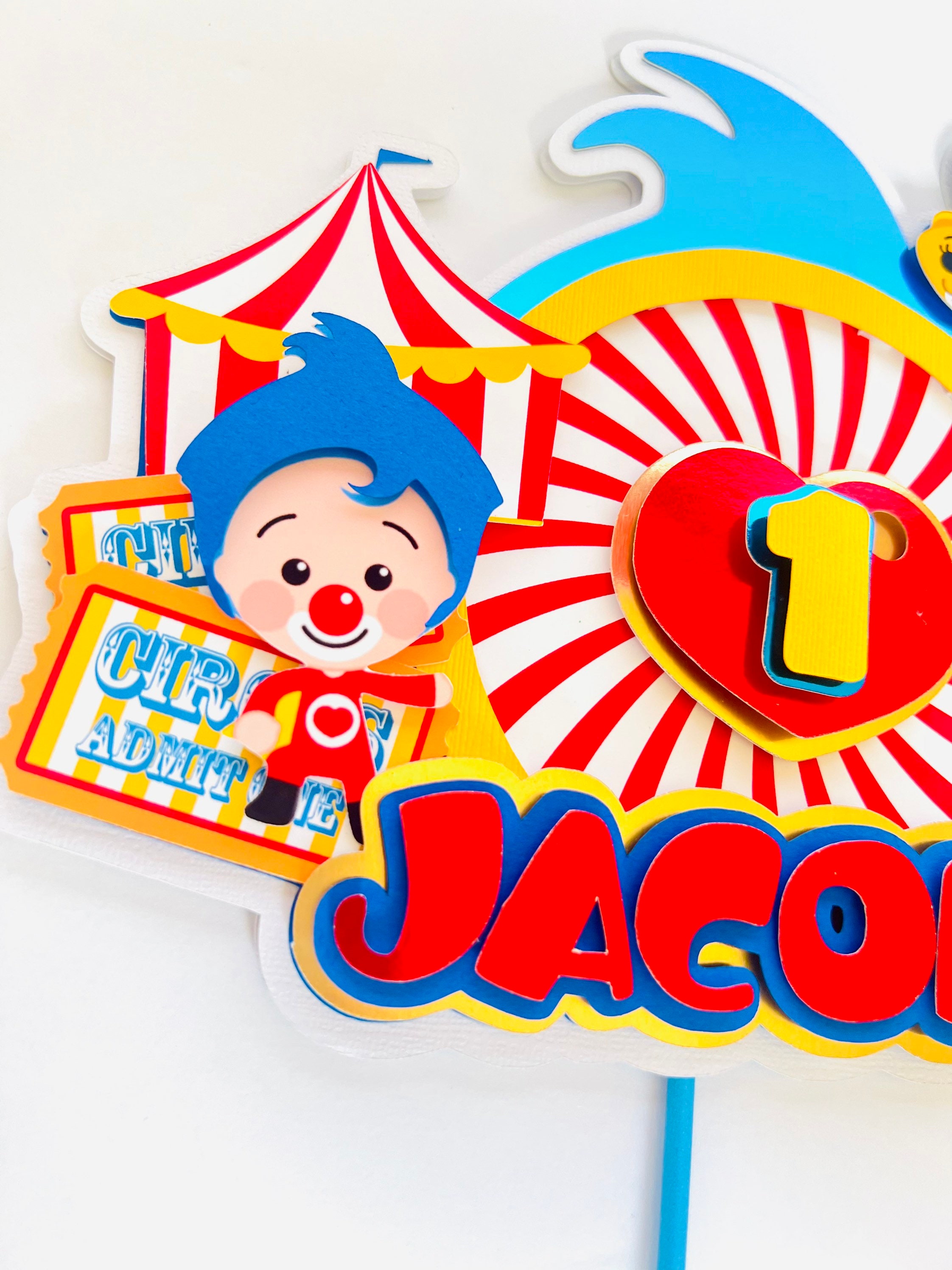 Plim Plim Cake Topper Plim Plim Birthday Plim Plim Party - Etsy Canada