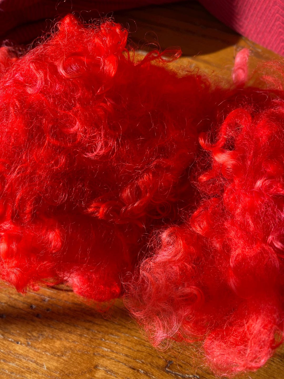 Hand Washed and Dyed Fleece From MJ. 50 Grams - Etsy