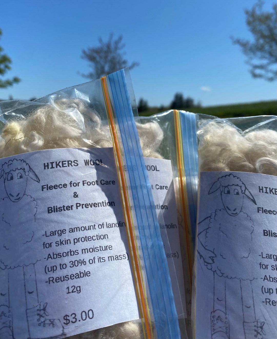 Hikers Wool - Foot Care - Etsy