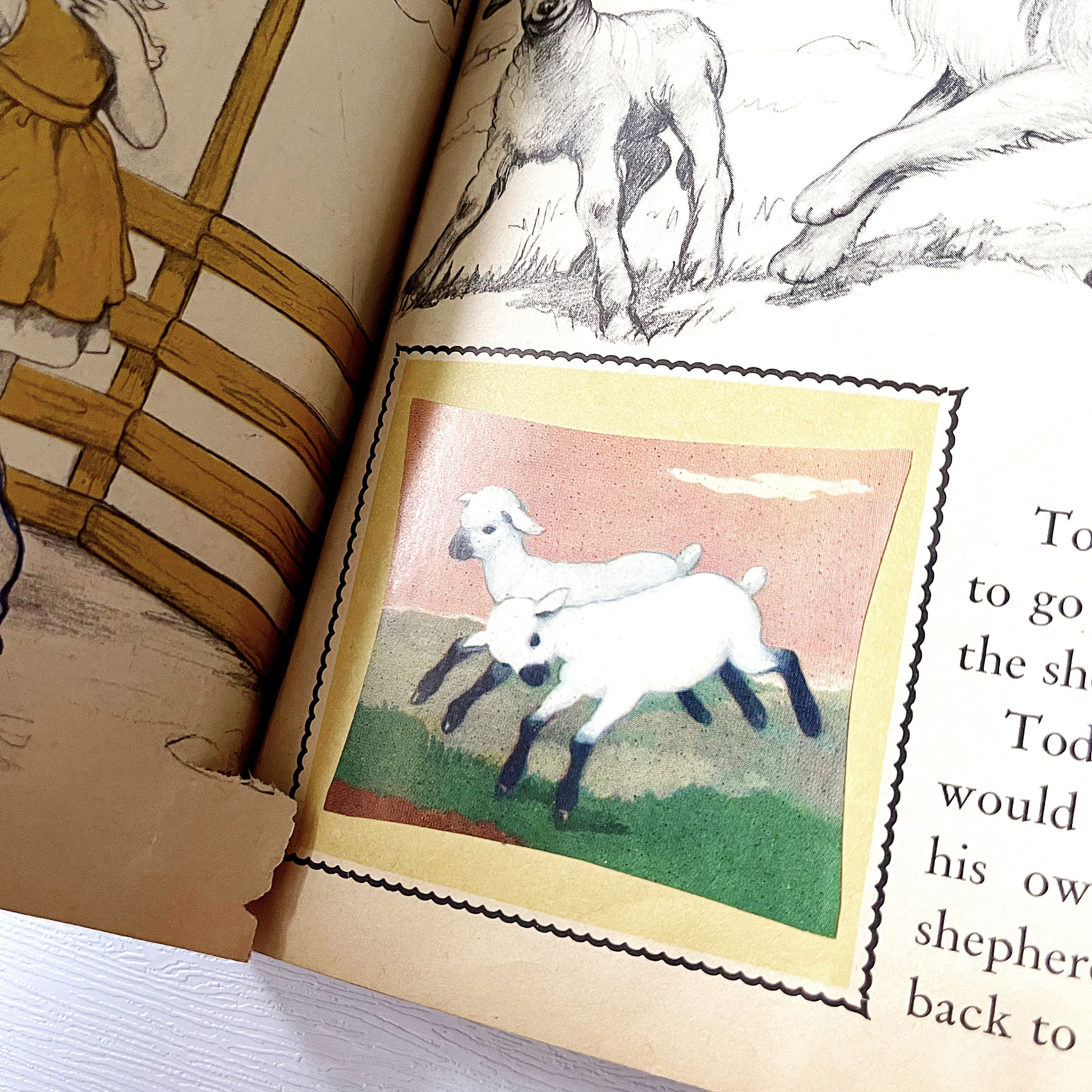 Vintage A Little Golden Activity Book | Farm Stamps | #A19 | 1957 ...