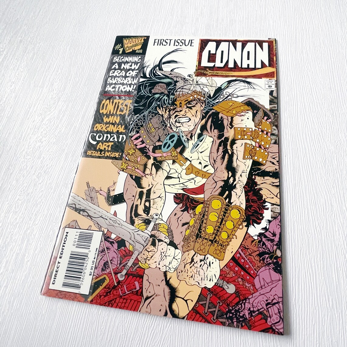 Conan Comic Book | Vol. 1 No. 1 | August 1995 | Marvel Comics | NM ...