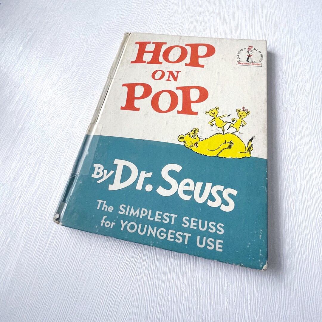 Vintage Dr. Seuss Hop on Pop | 1963 | Beginner Books | #B-29 - Etsy