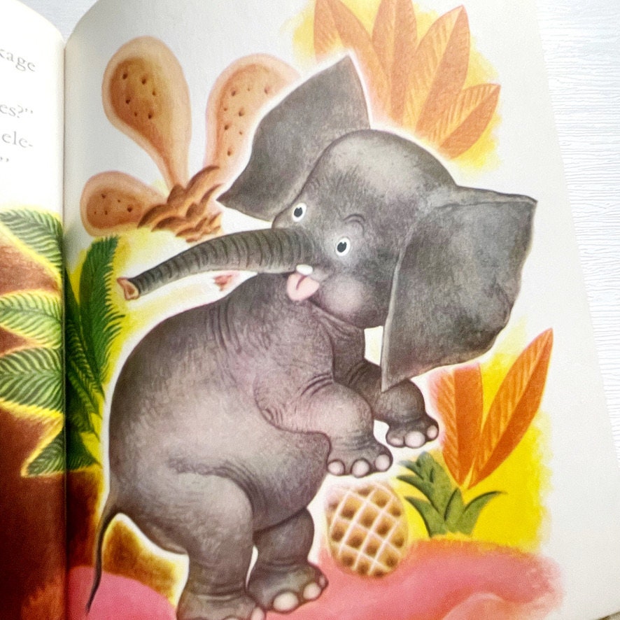 Vintage A Little Golden Book the Saggy Baggy Elephant 1972 - Etsy