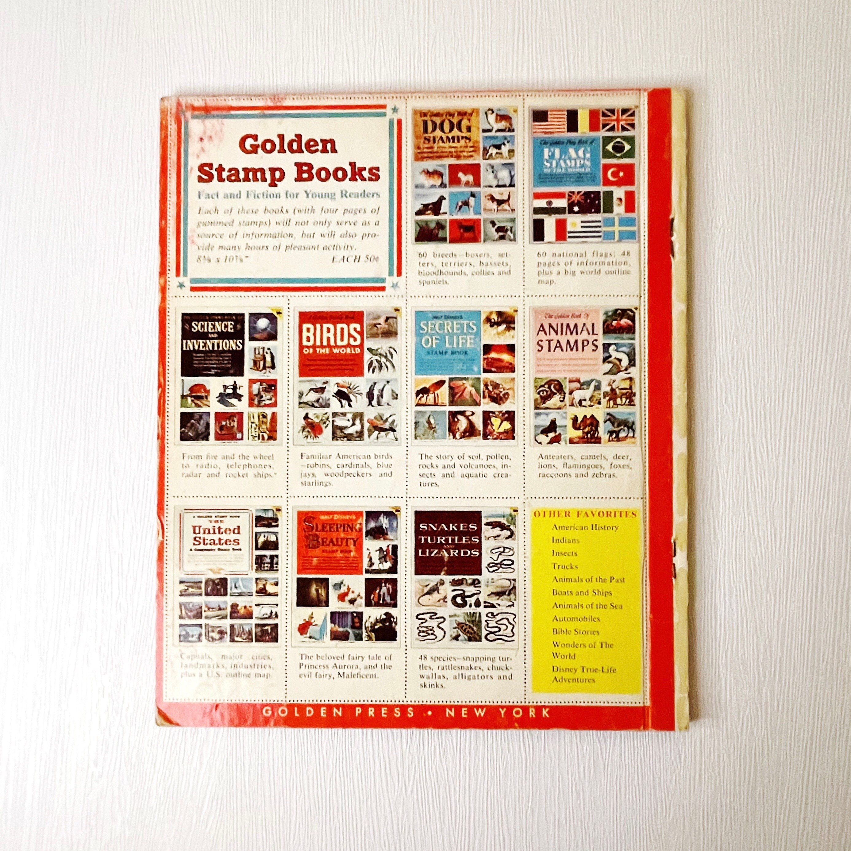 Vintage A Little Golden Activity Book | Walt Disney's Sleeping Beauty ...