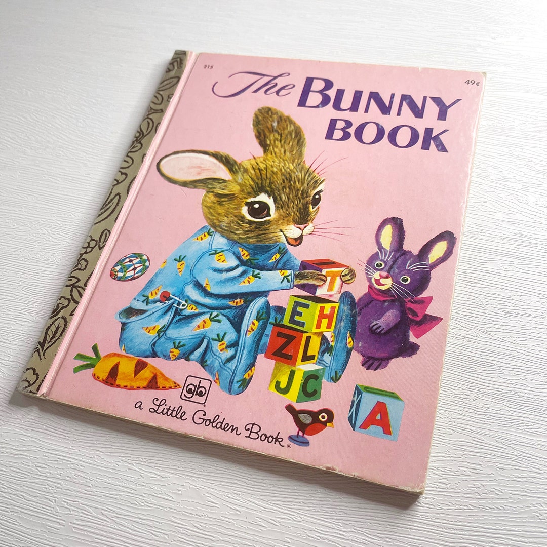 Vintage A Little Golden Book | the Bunny Book | Fifth Printing | 1975 ...