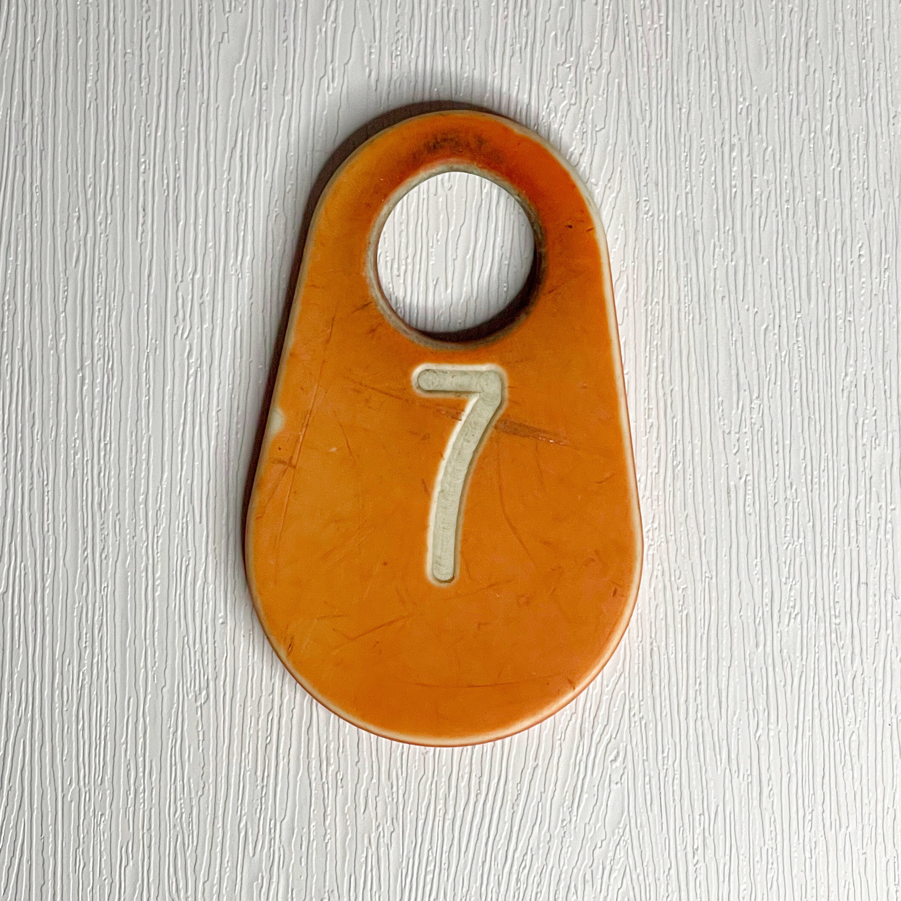 Vintage Plastic Cow Tags | 1960s-1970s - Etsy