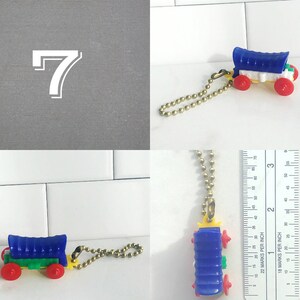 Vintage 1950s Covered Wagon Puzzle Keychain - Etsy
