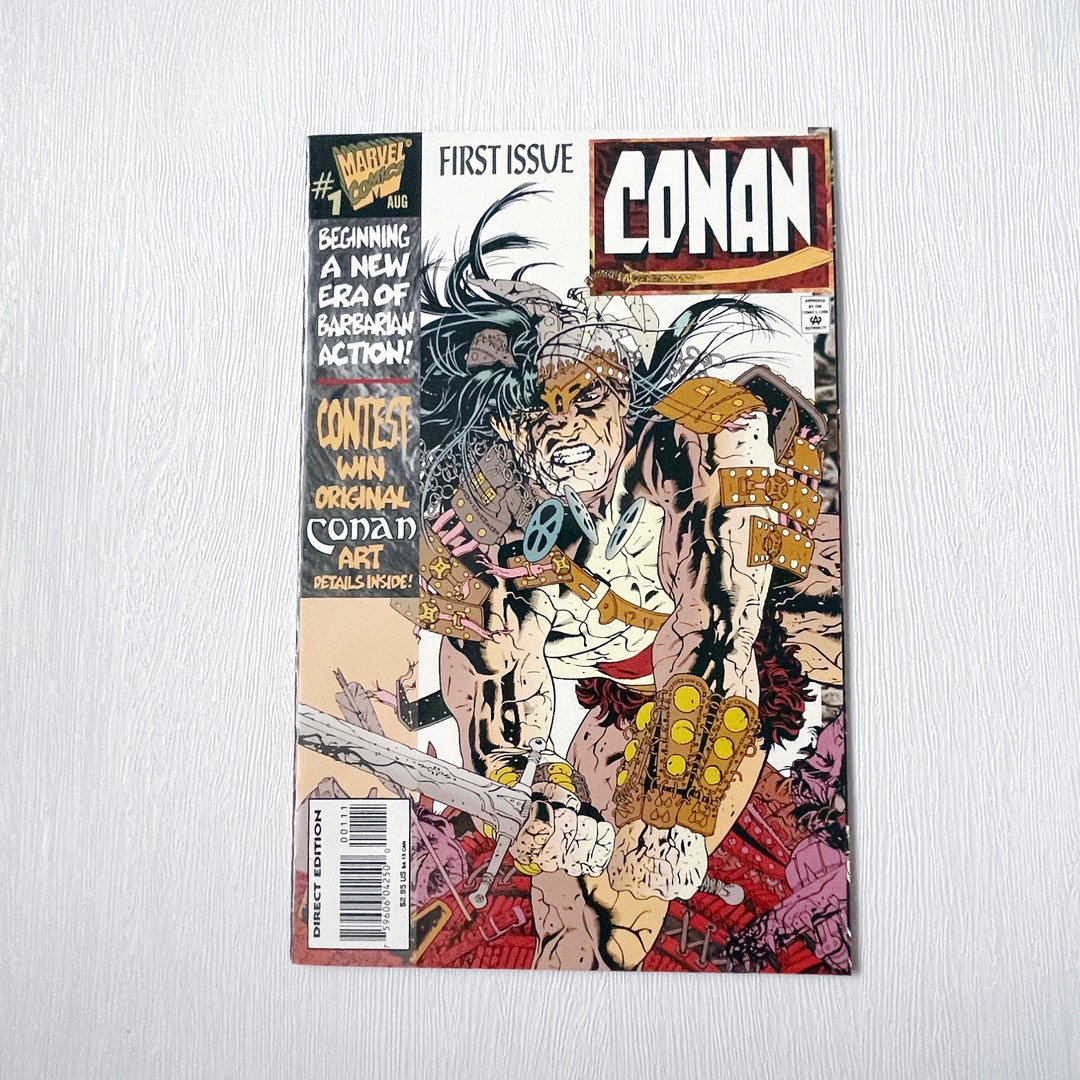 Conan Comic Book | Vol. 1 No. 1 | August 1995 | Marvel Comics | NM ...