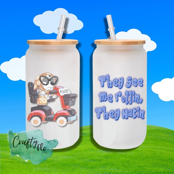 Muffin Grumpy Granny Bluey - Etsy