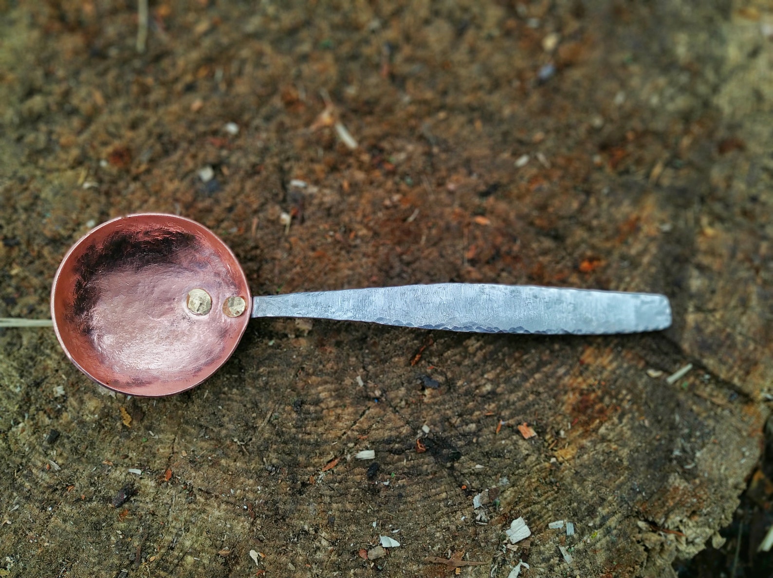 Forged Copper Coffee Tea Spice Spoon Scoop - Etsy
