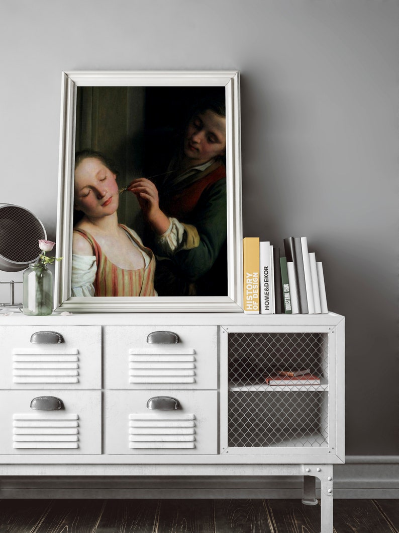 Altered Portrait Painting Printable Artwork Printable Decor | Etsy