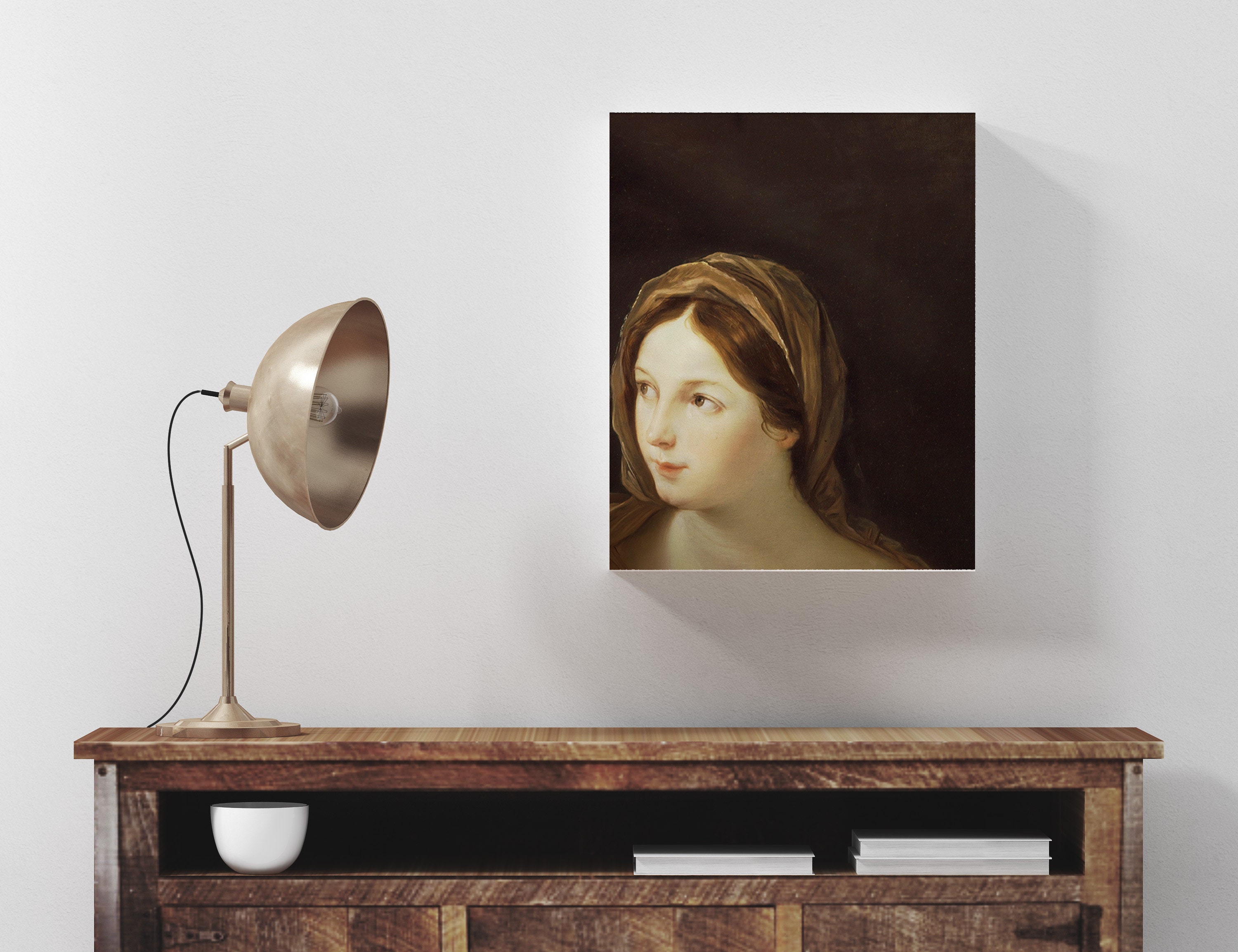 Altered Painting Modern Art Print Altered Art Modern | Etsy