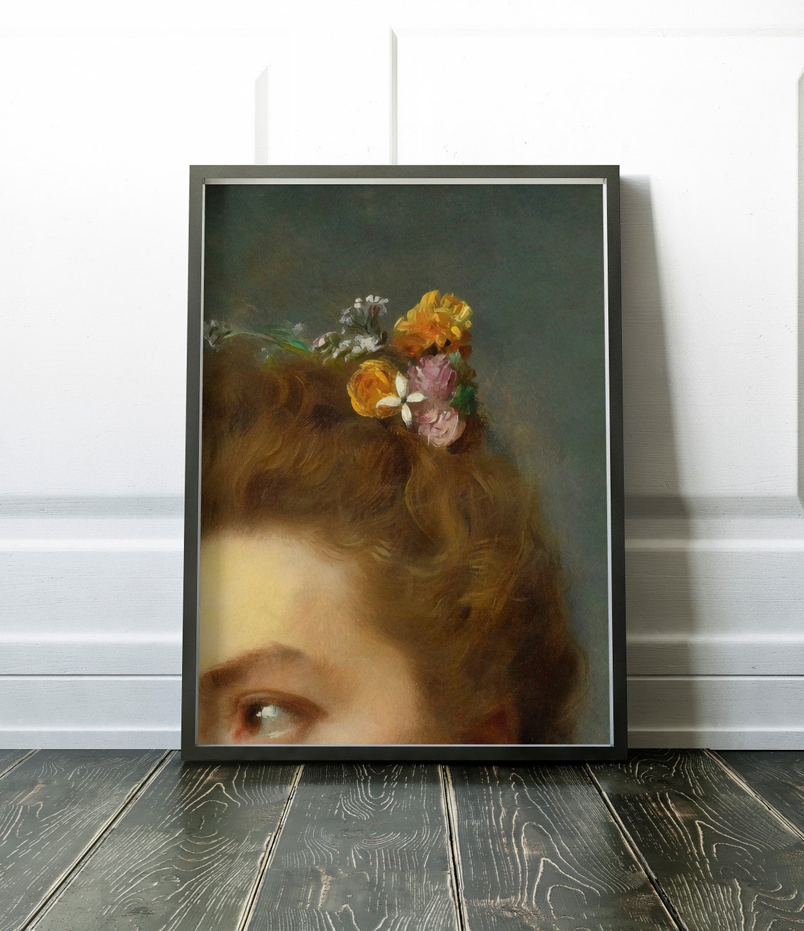 Portrait Art Vintage Portrait Painting Downloadable Prints | Etsy