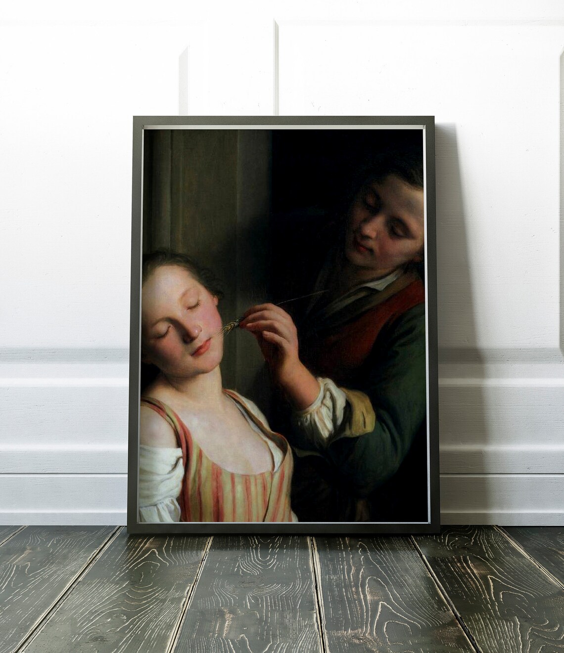 Altered Portrait Painting Printable Artwork Printable Decor | Etsy