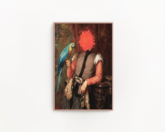 Altered Art Portrait Digital Download Art Printable Art - Etsy