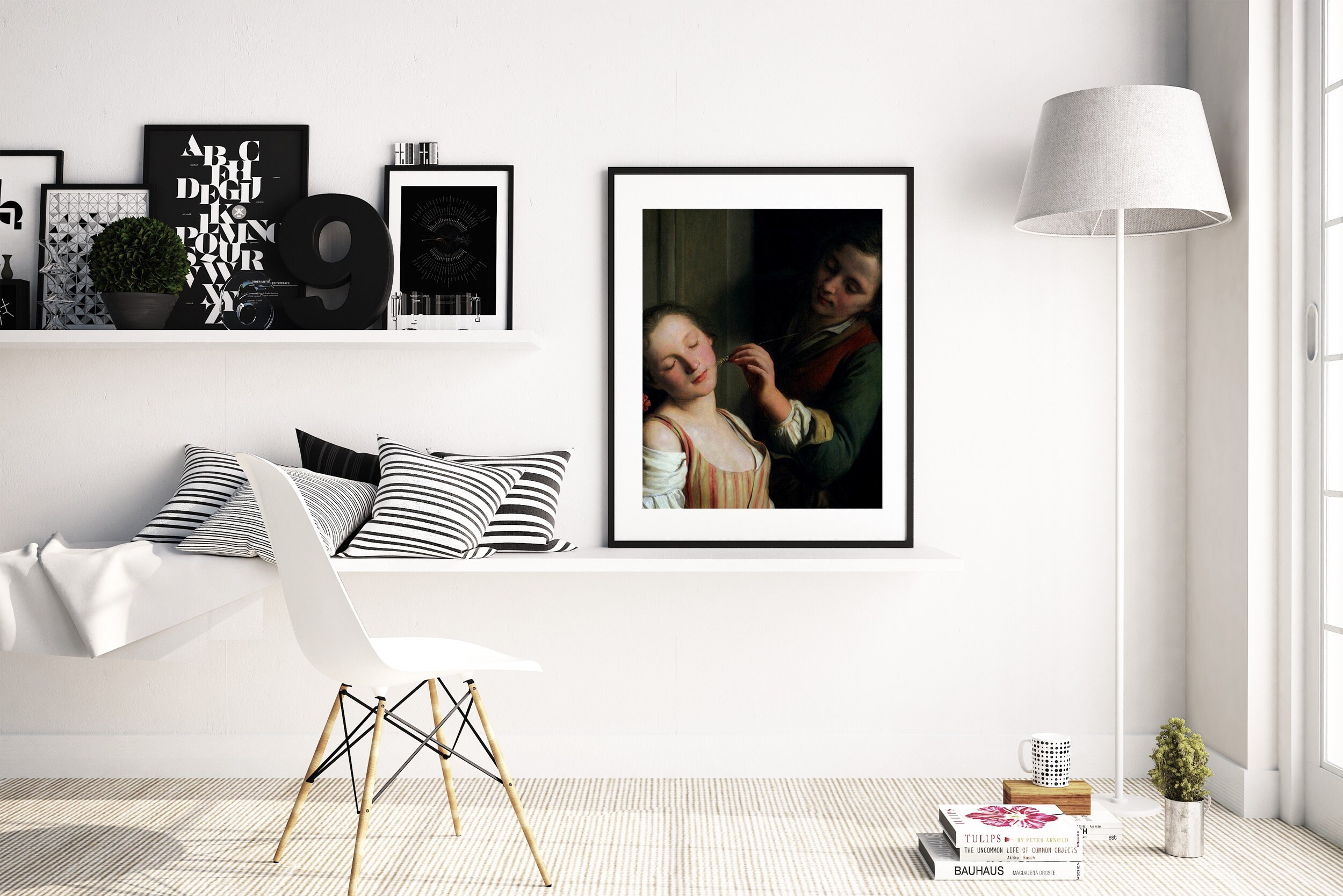 Altered Portrait Painting Printable Artwork Printable Decor | Etsy