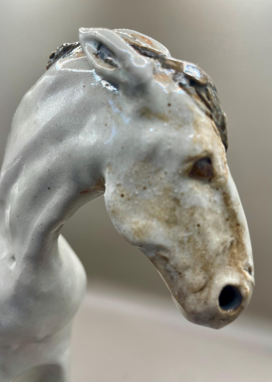 High Horse: Ceramic Horse Sculpture 'get off Your High Horse' - Etsy