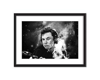 Elon Musk Poster - Etsy