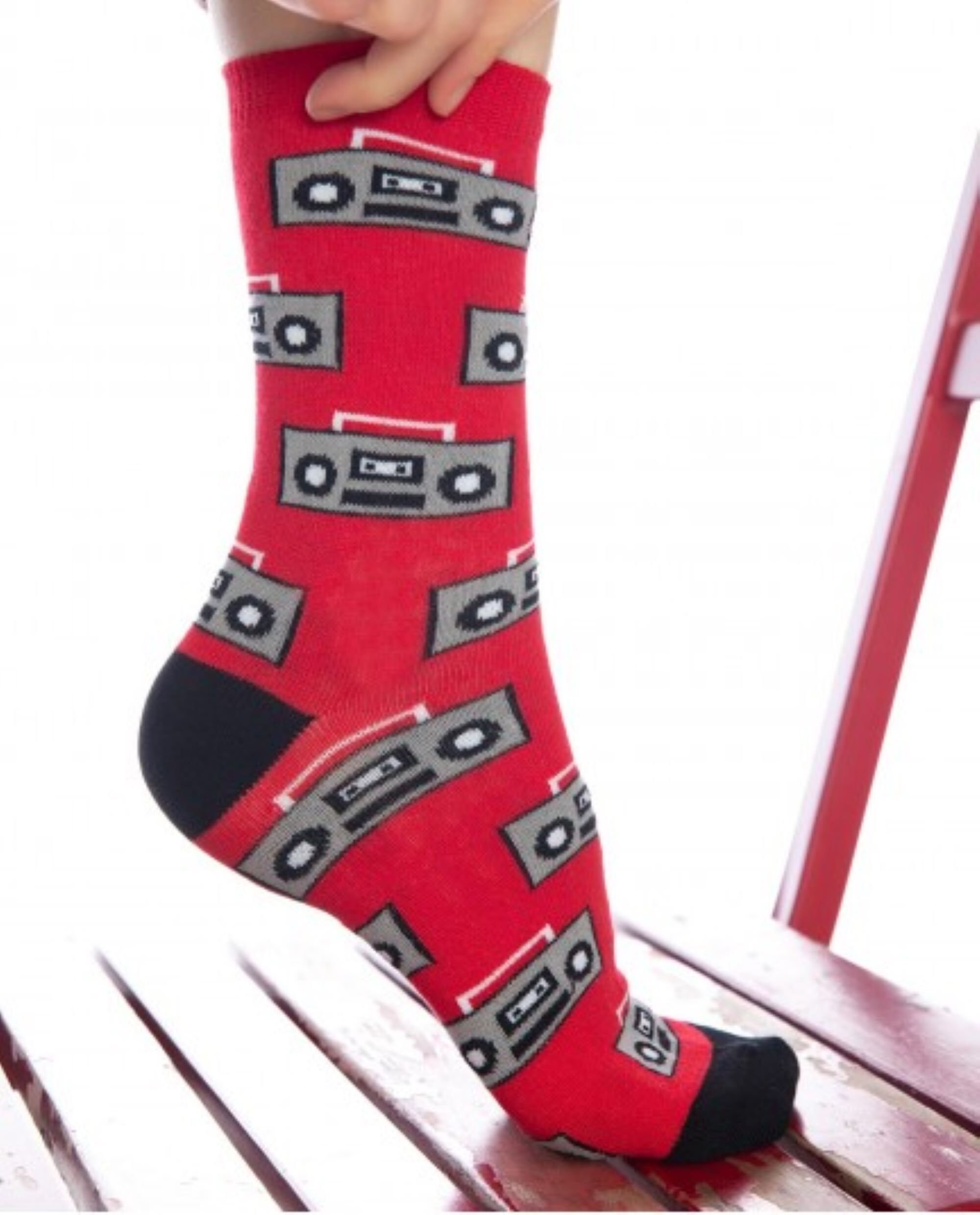 Retro Radio Unisex Combed Cotton Socks Size UK 4-7 Gift for - Etsy UK