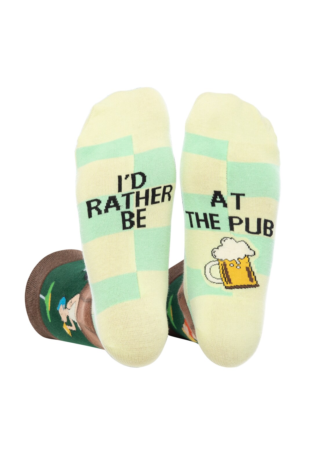 I'd Rather Be AT the PUB - Funny Socks Novelty Gifts for Men, Women ...