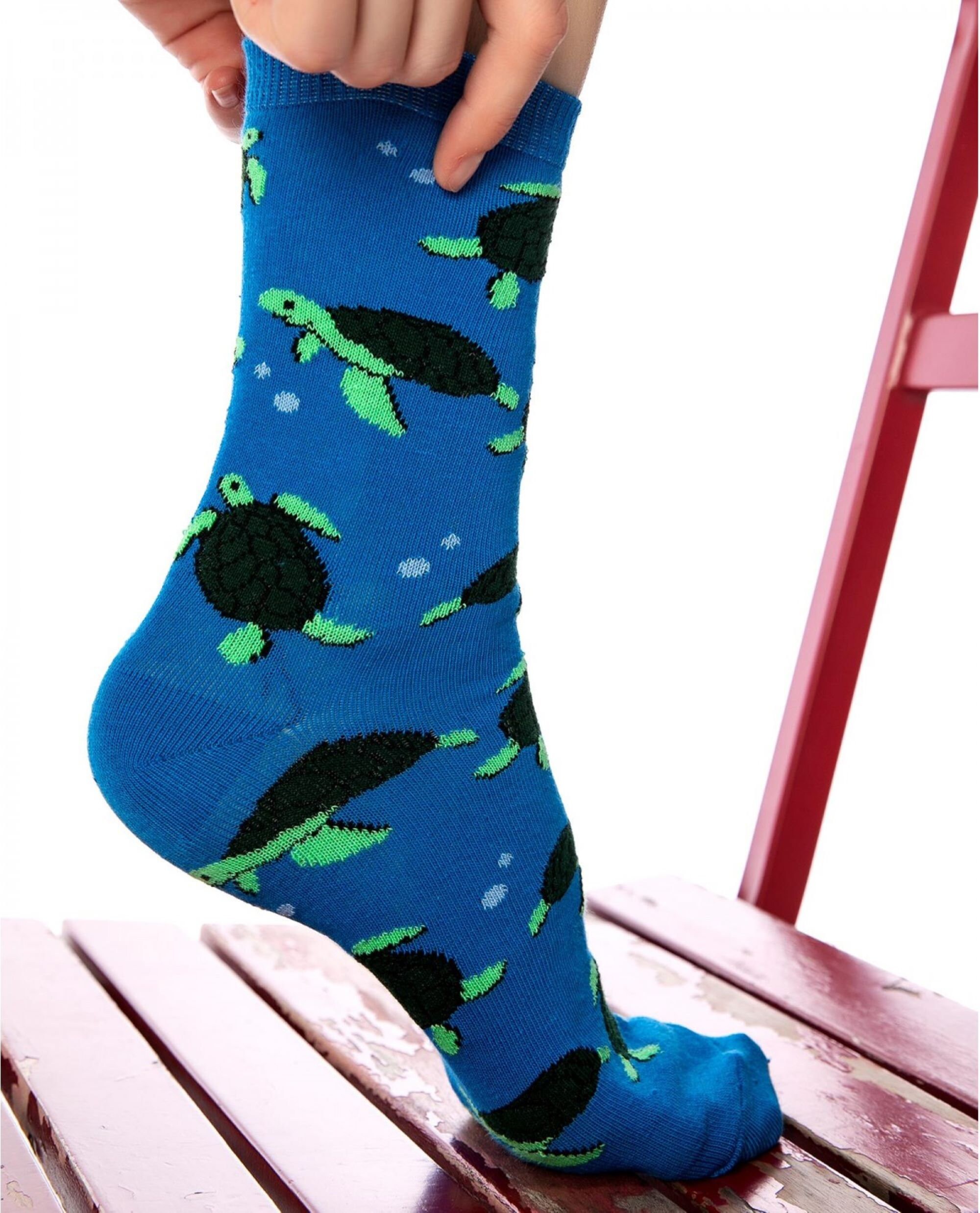 Turtle Women Turkish Combed Cotton Socks Size UK 4-7 Christmas - Etsy UK